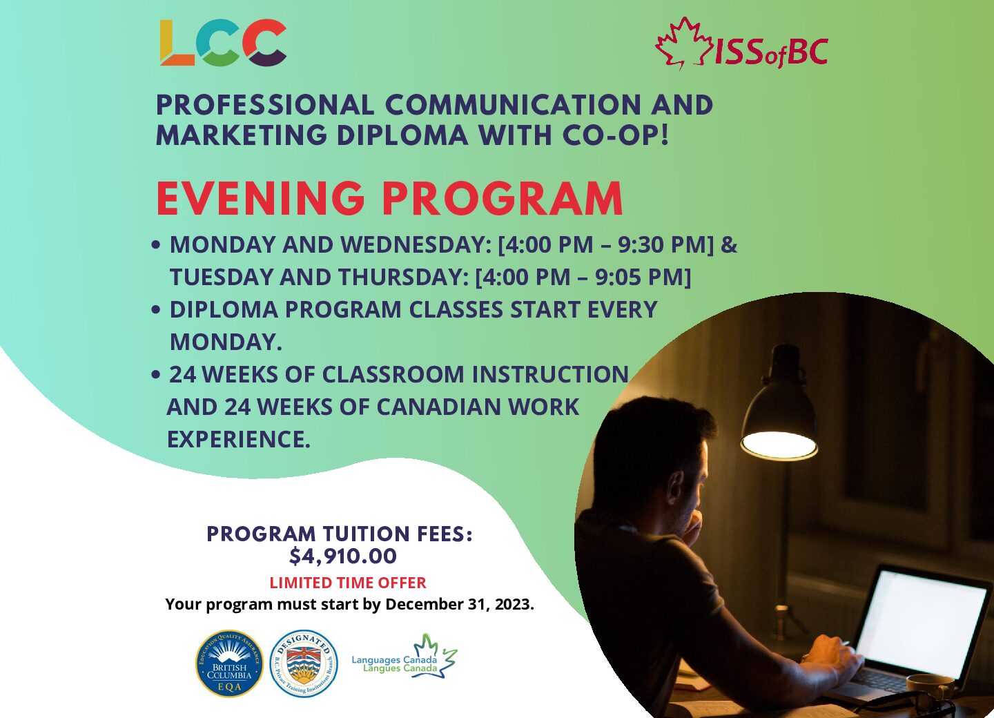 Current Promotions | LCC - ISS Language & Career College of Vancouver ...
